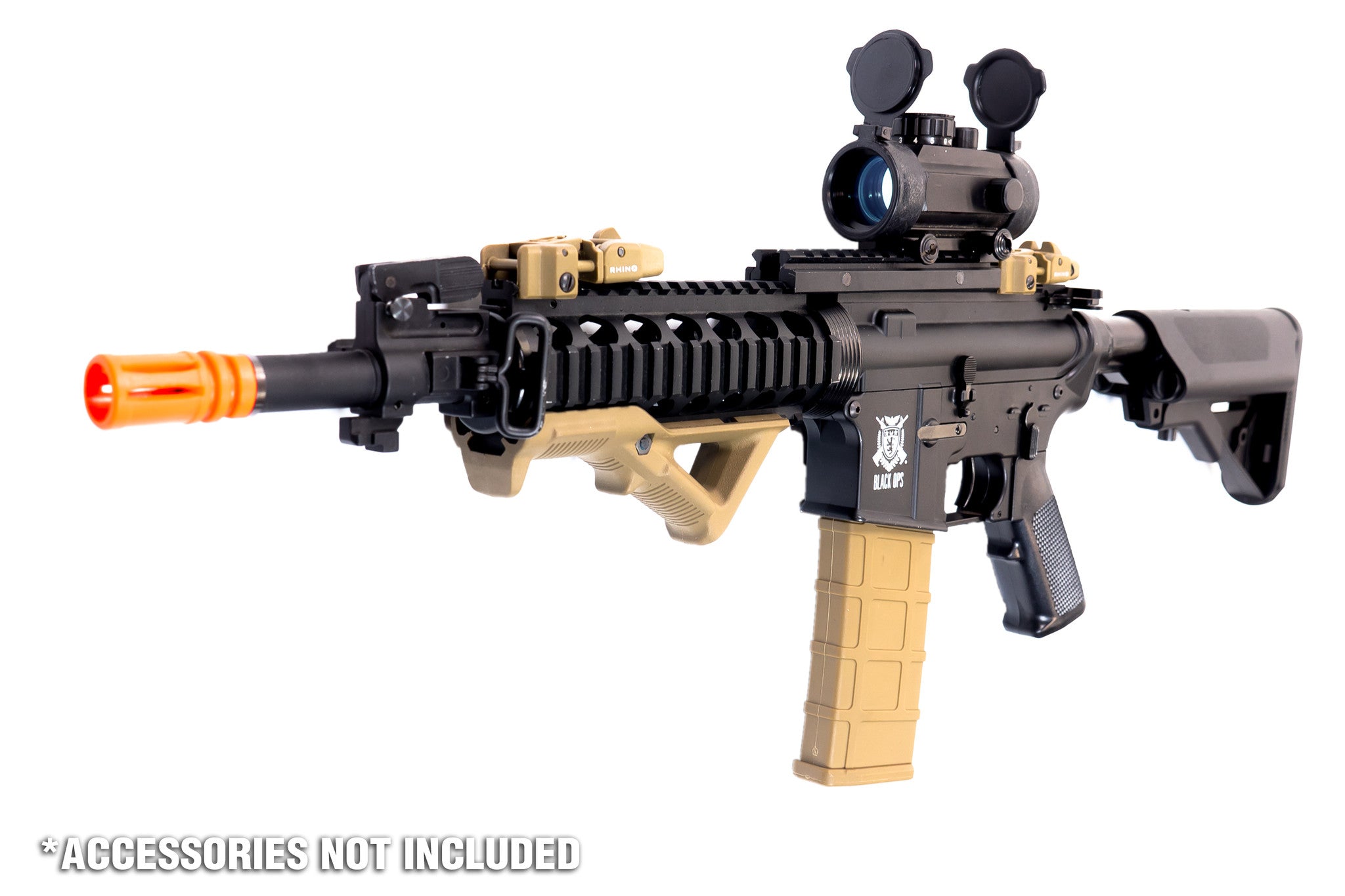 Airsoft Sniper Rifle with Scope and Bipod - Black Ops - Black Ops USA